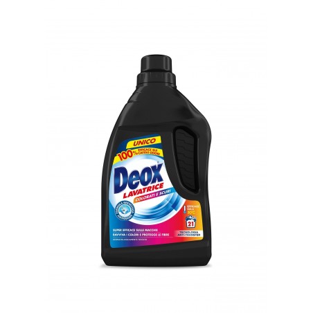 DEOX WASHING MACHINE LIQUID DETERGENT FOR COLORED AND DARK GARMENTS 21 ...